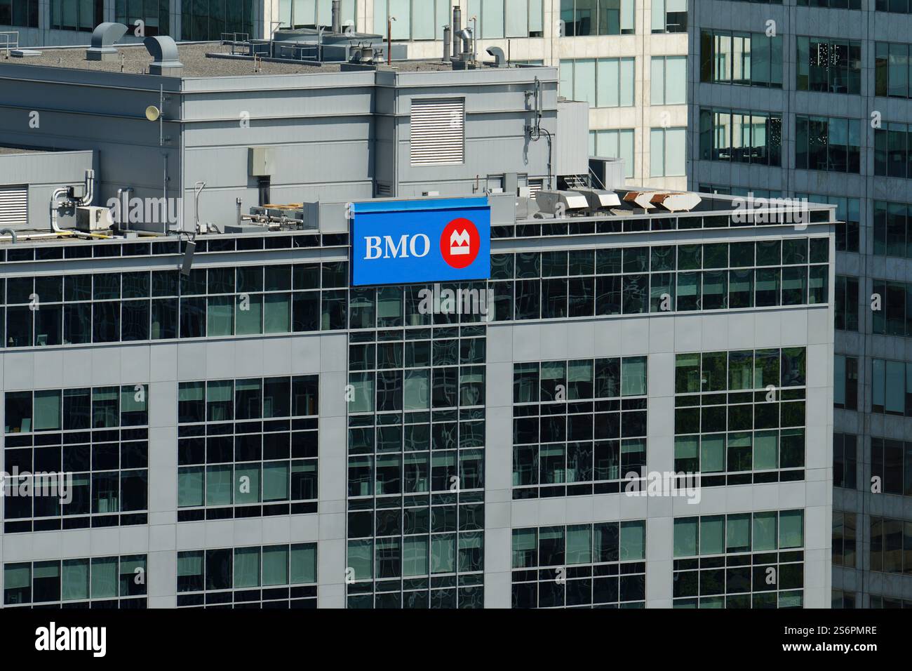 Ottawa, Canada. 03rd June, 2024. The Bank of Montreal (BMO) building is ...