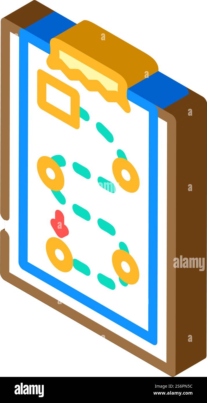 logistics service monitoring isometric icon vector. logistics service ...