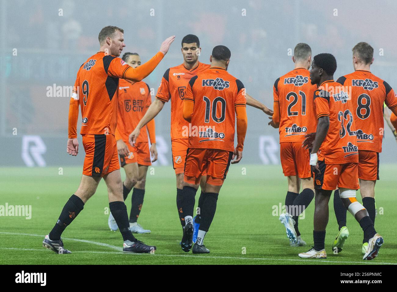 VOLENDAM, 17-01-2025, Kras Stadium, Dutch Football, Keuken Kampioen ...