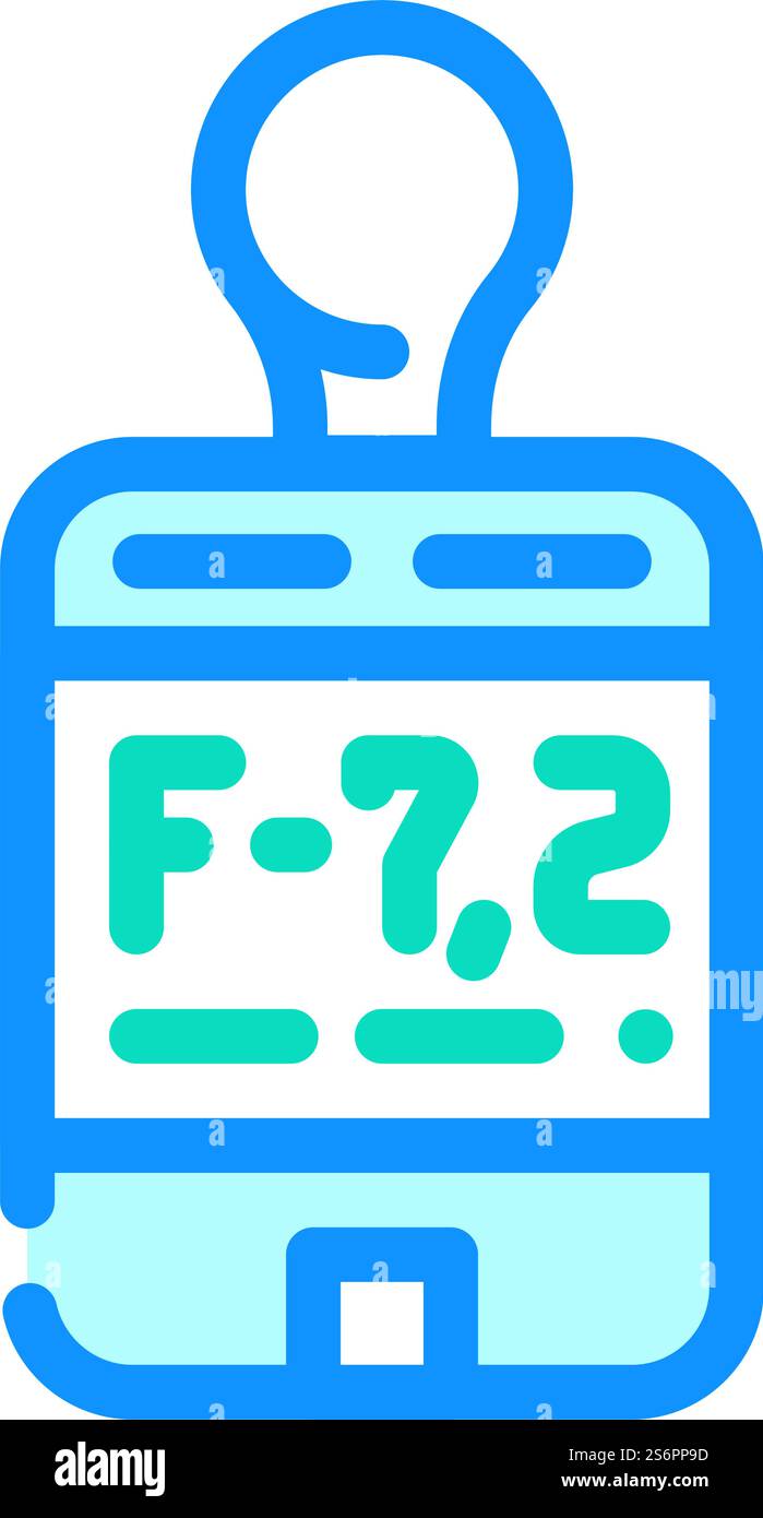 flash mate light meter color icon vector. flash mate light meter sign ...