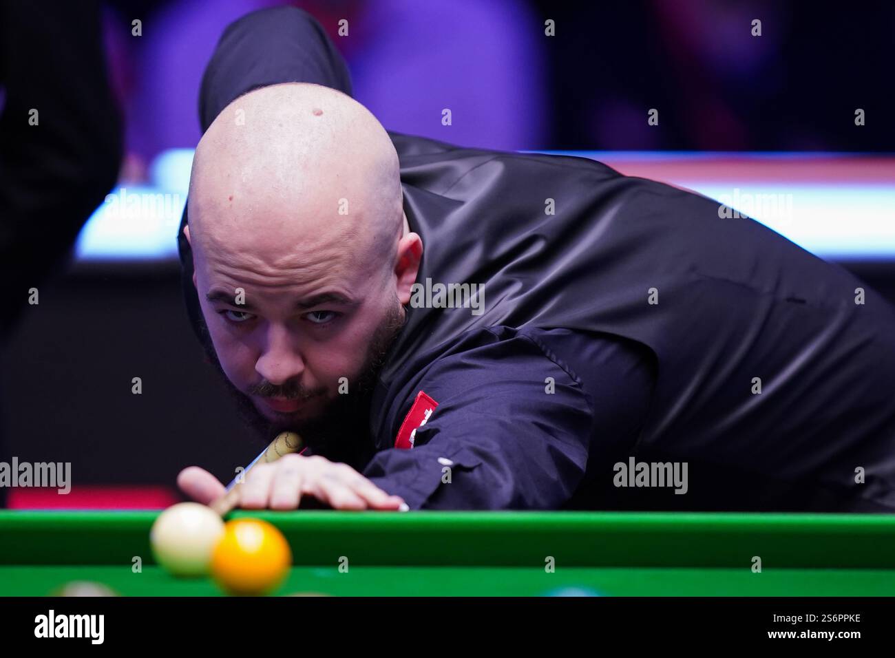 London, UK. 17th Jan, 2025. Luca Brecel during The Johnstone's Paint ...