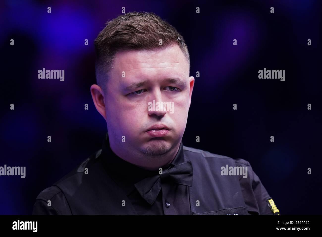 London, UK. 17th Jan, 2025. Kyren Wilson looks dejected during The ...