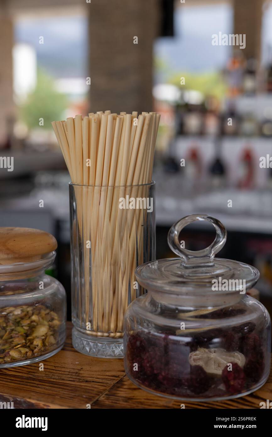 Straws are made from natural wheat and cane stems Stock Photo - Alamy