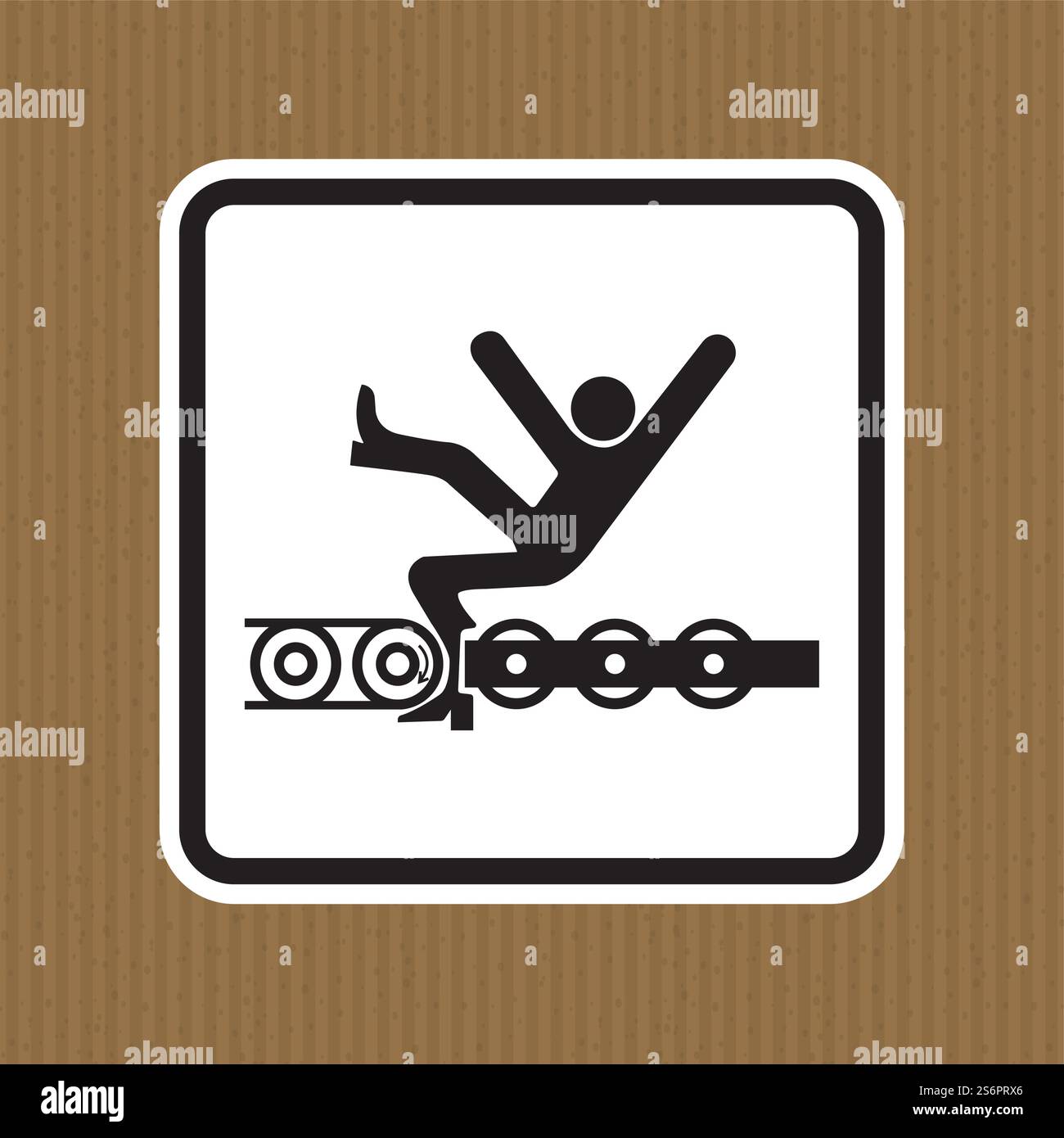 Warning Exposed Conveyor And Moving Parts Will Cause Service Injury Or ...