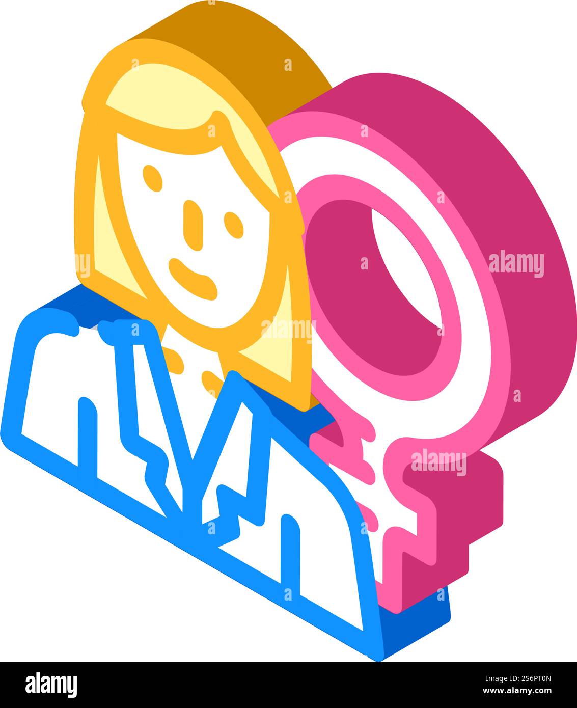 gynecologist doctor isometric icon vector. gynecologist doctor sign ...