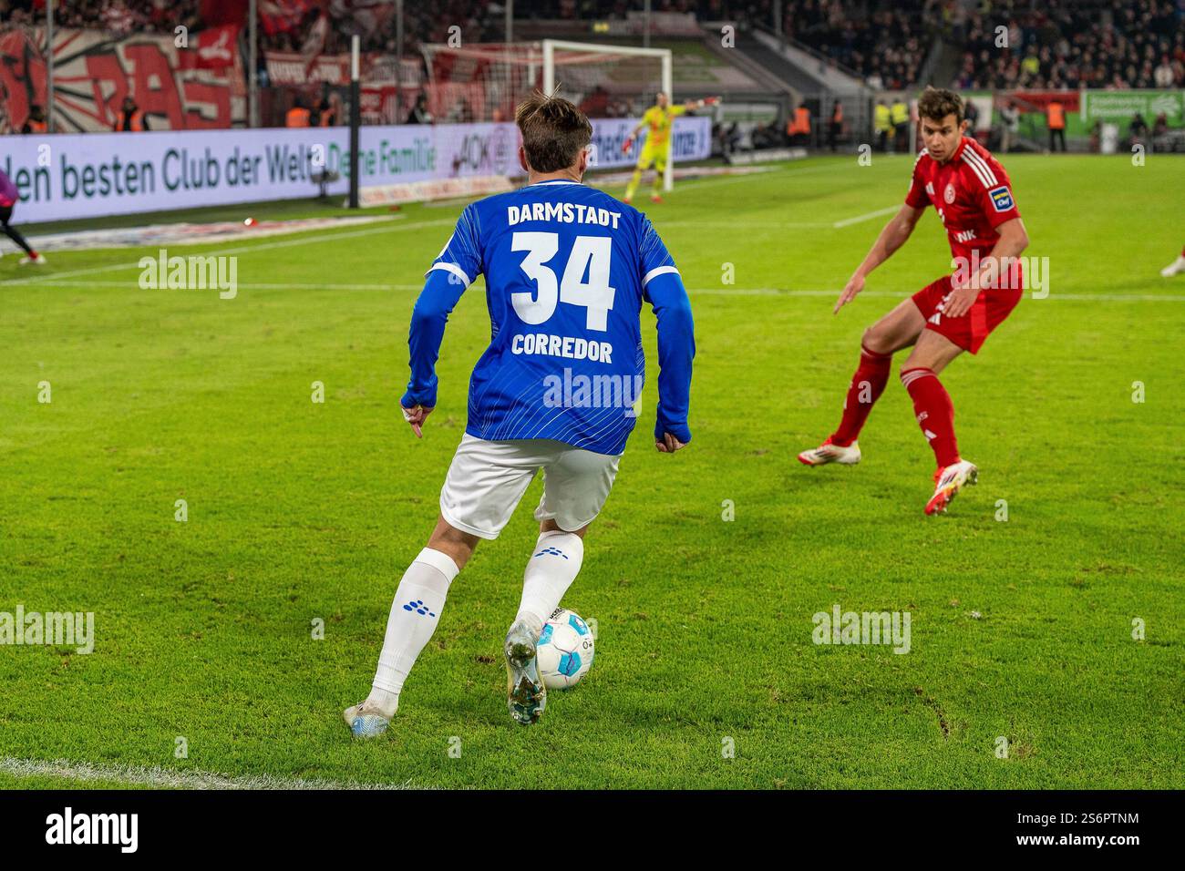 Duesseldorf, Deutschland. 17th Jan, 2025. Killian Corredor (SV ...