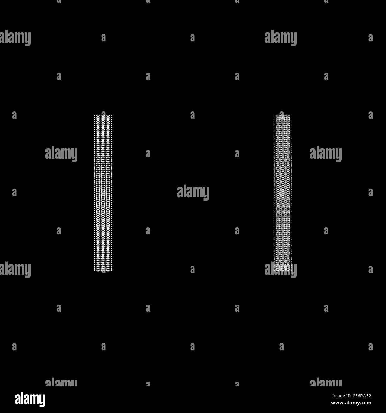 Print wheel winding trace of tyres track icon white color vector ...