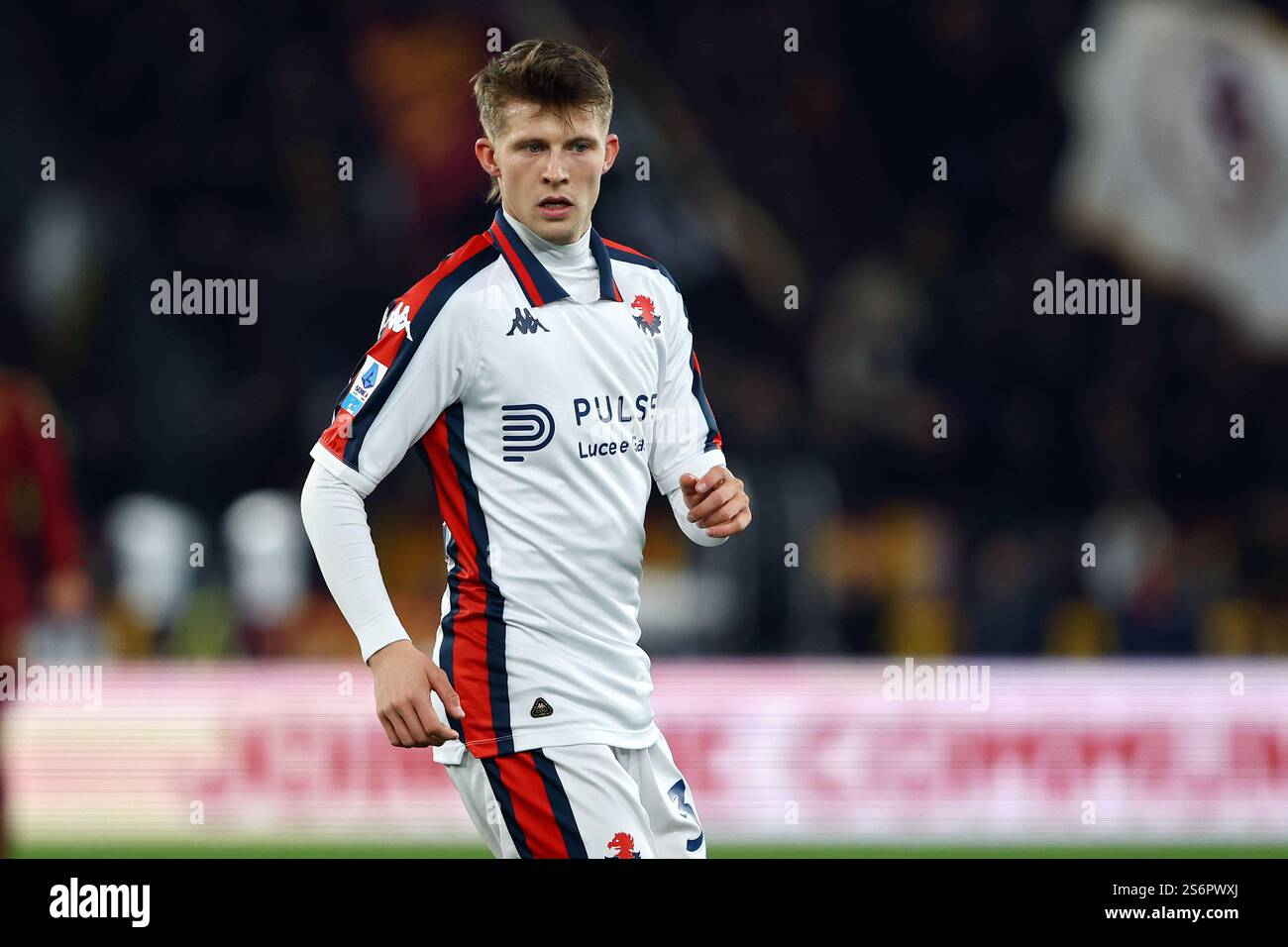 Rome, Italy. 17th Jan, 2025. Morten Frendrup of Genoa looks on during ...