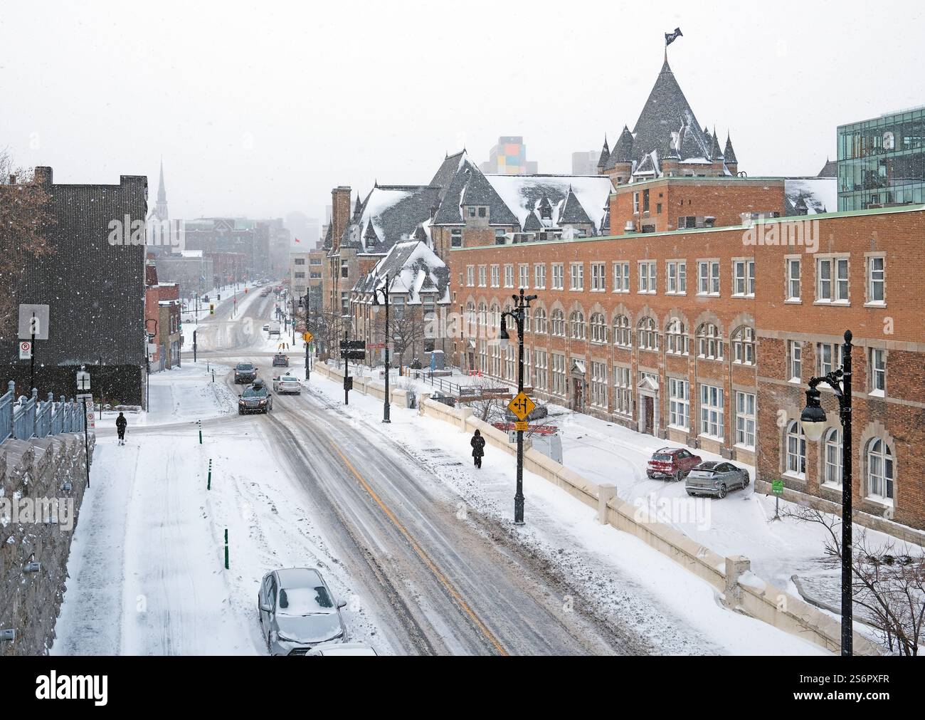 With the cold coming from the north, temperatures in Montréal, Canada ...