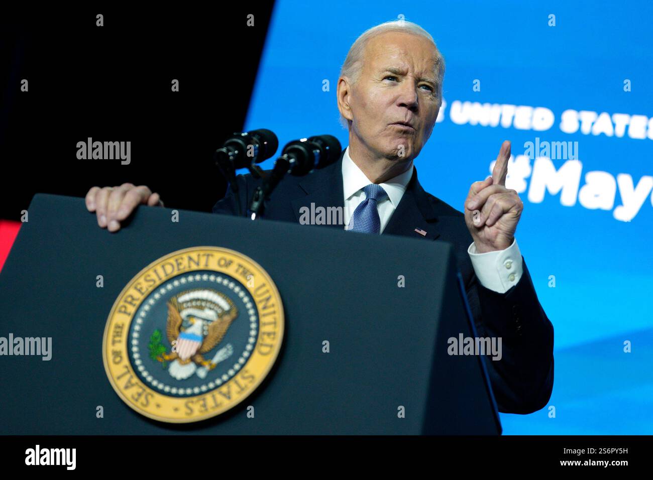 Washington, United States. 17th Jan, 2025. US President Joe Biden ...
