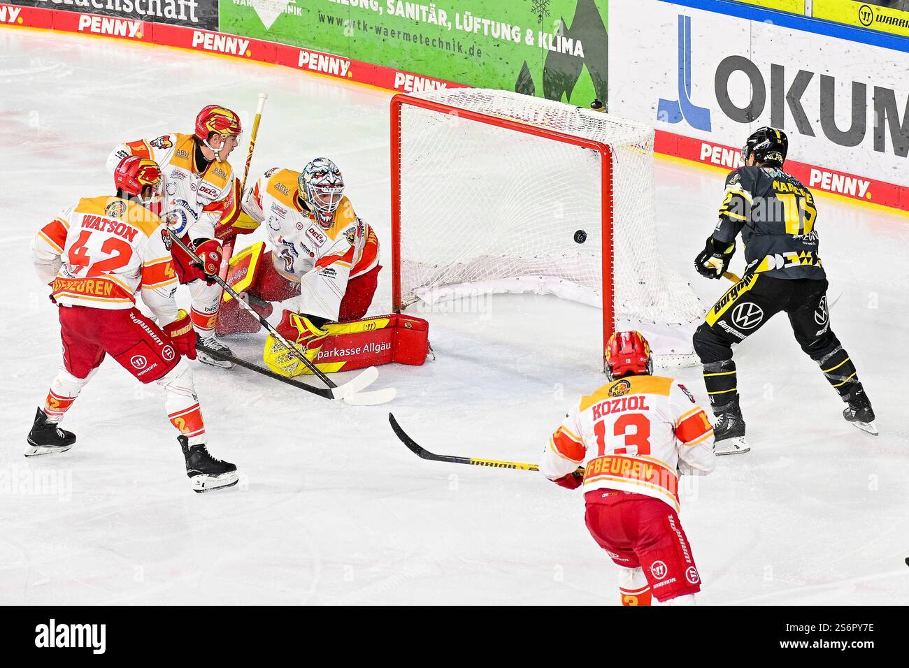 Eishockey DEL2 - 24/25 - 37. Spieltag: Krefeld Pinguine vs ESVK ...
