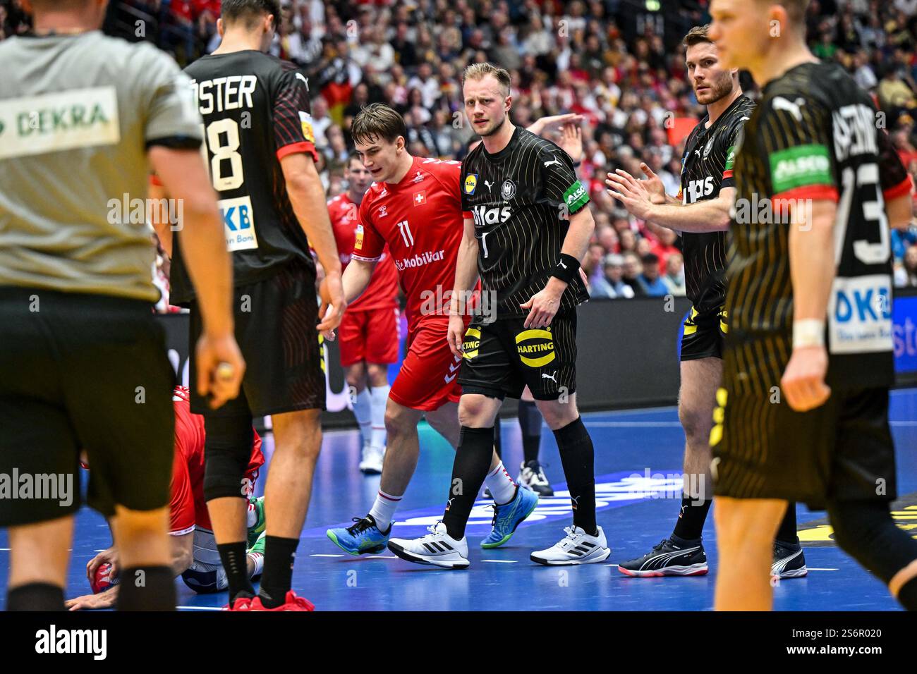 Herning, Denmark. 17th Jan, 2025. Luca Witzke of Germania Germany ...