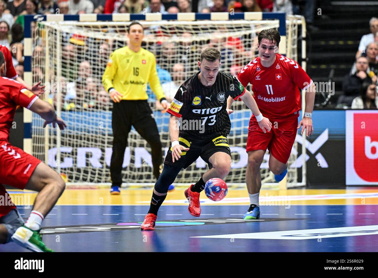 Herning, Denmark. 17th Jan, 2025. Timo Kastening of Germania Germany ...