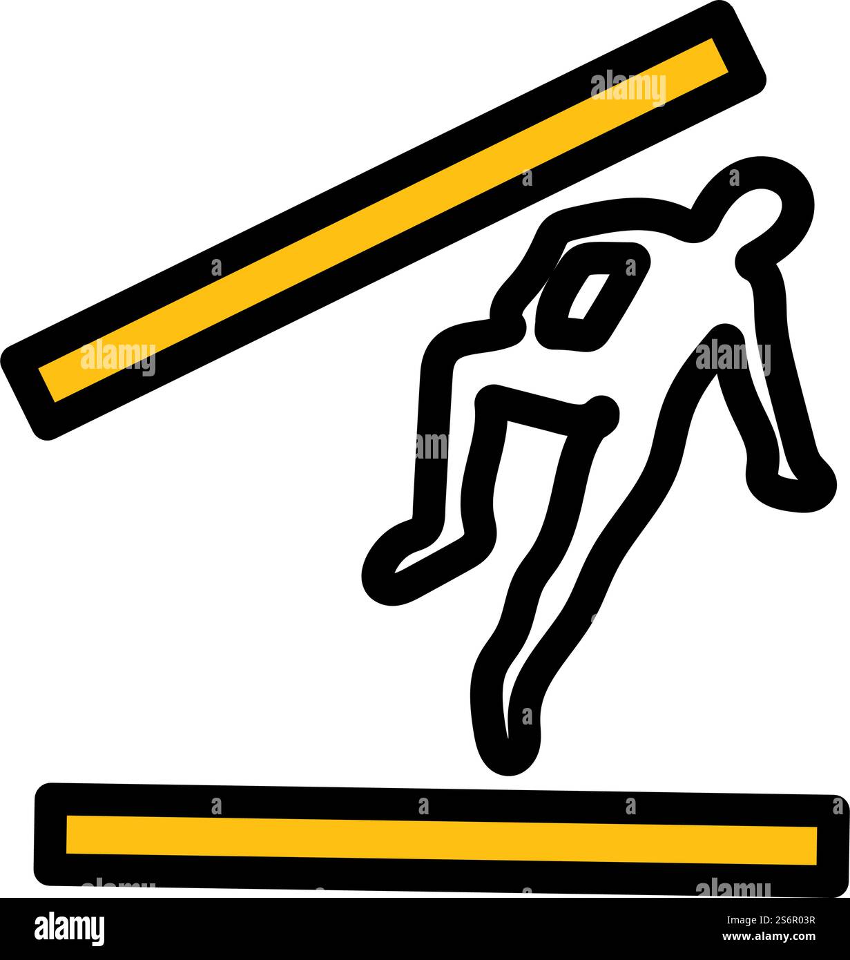 Crime Scene Icon. Editable Bold Outline With Color Fill Design. Vector ...