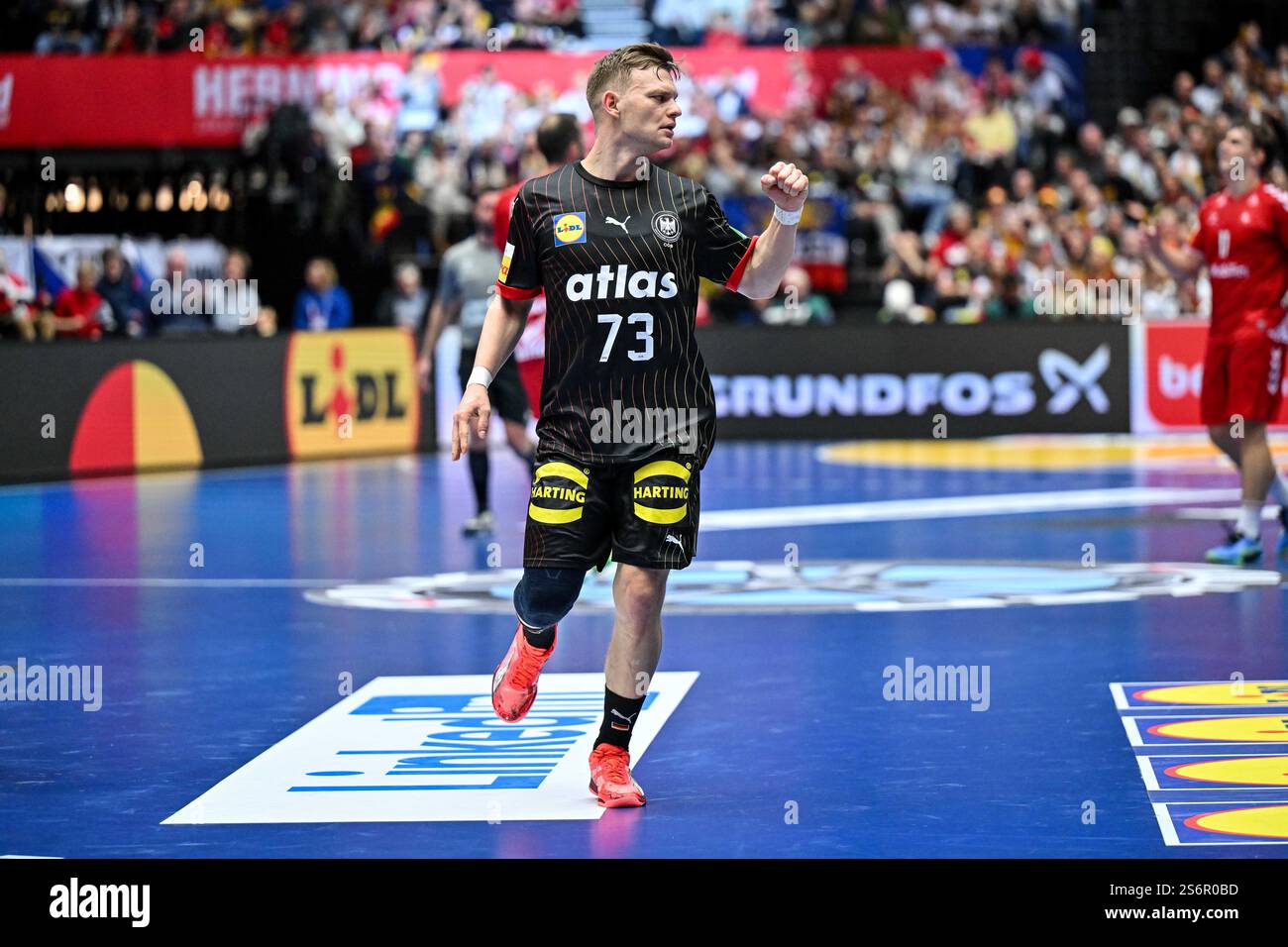 Herning, Denmark. 17th Jan, 2025. Timo Kastening of Germania Germany ...