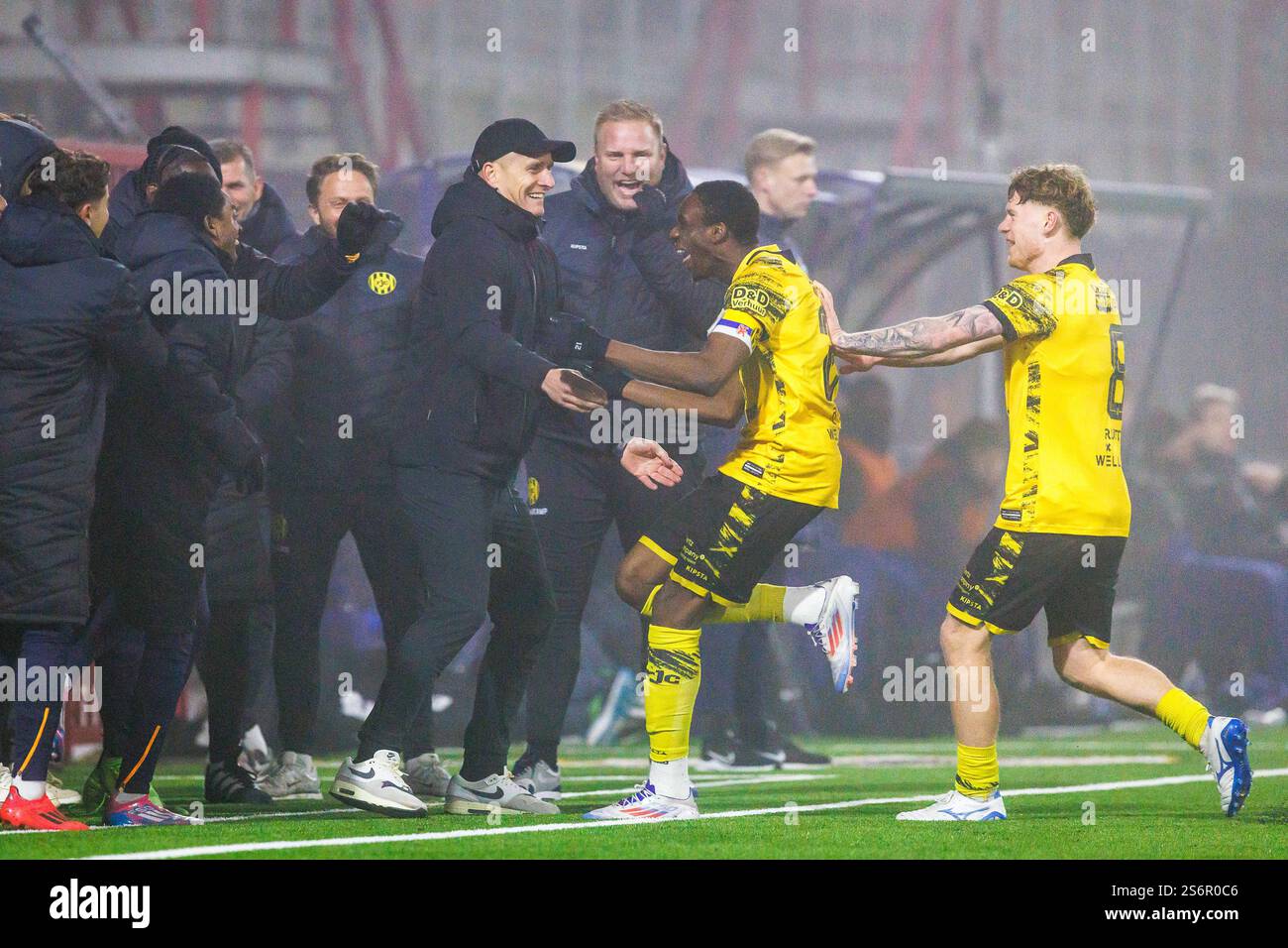 Oss, Netherlands. 17th Jan, 2025. OSS, 17-01-2025, Frans Heesen stadium ...