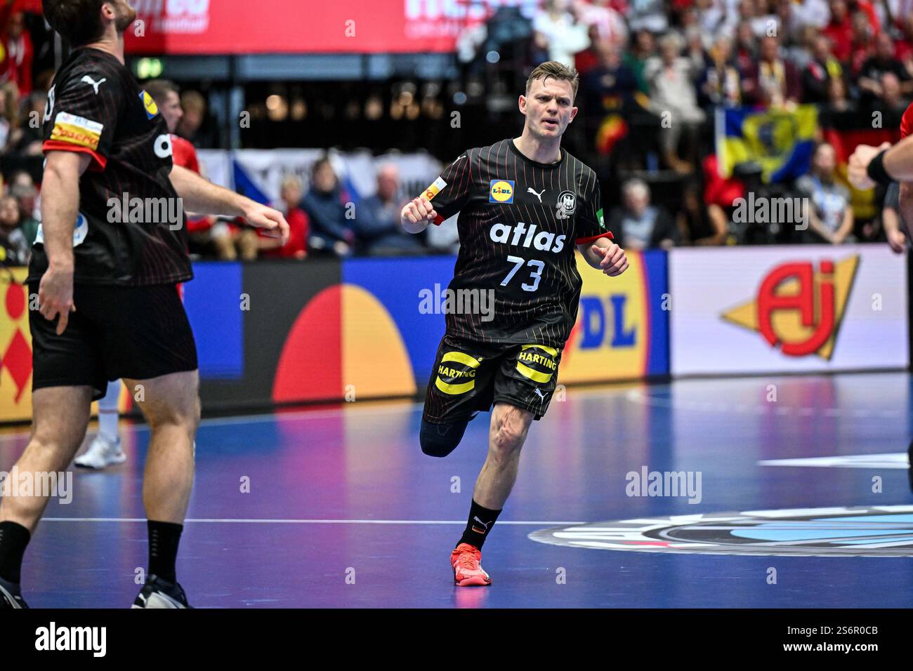 Timo Kastening of Germania Germany National team during IHF Men's ...