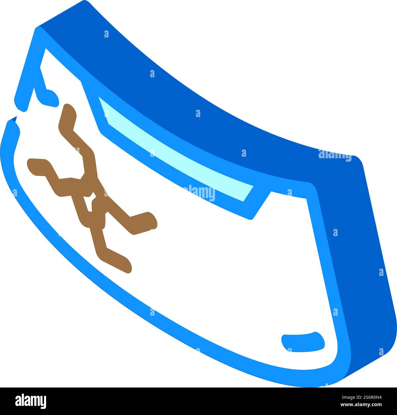 glass replacement isometric icon vector. glass replacement sign ...