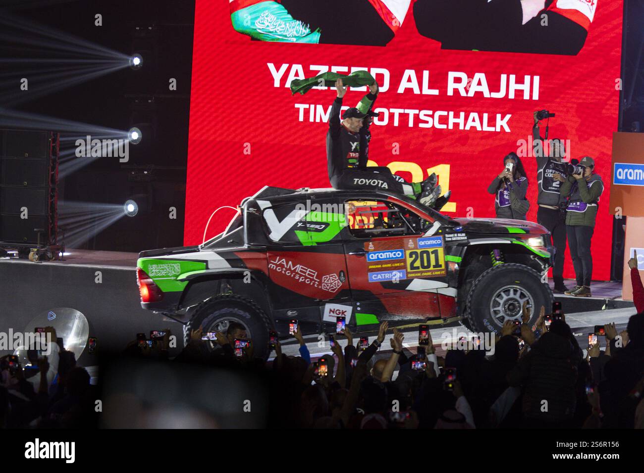 201 AL RAJHI Yazeed (sau), GOTTSCHALK Timo (ger), Toyota, Yazeed Racing ...