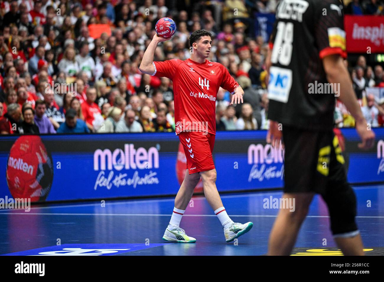 Medhi Ben Romdhane of Svizzera Switzerland Nationalteam during IHF Men ...