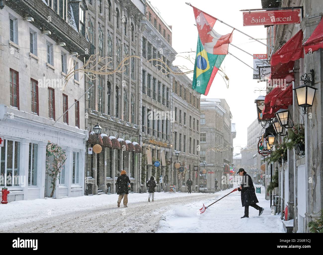 With the cold coming from the north, temperatures in Montréal, Canada ...