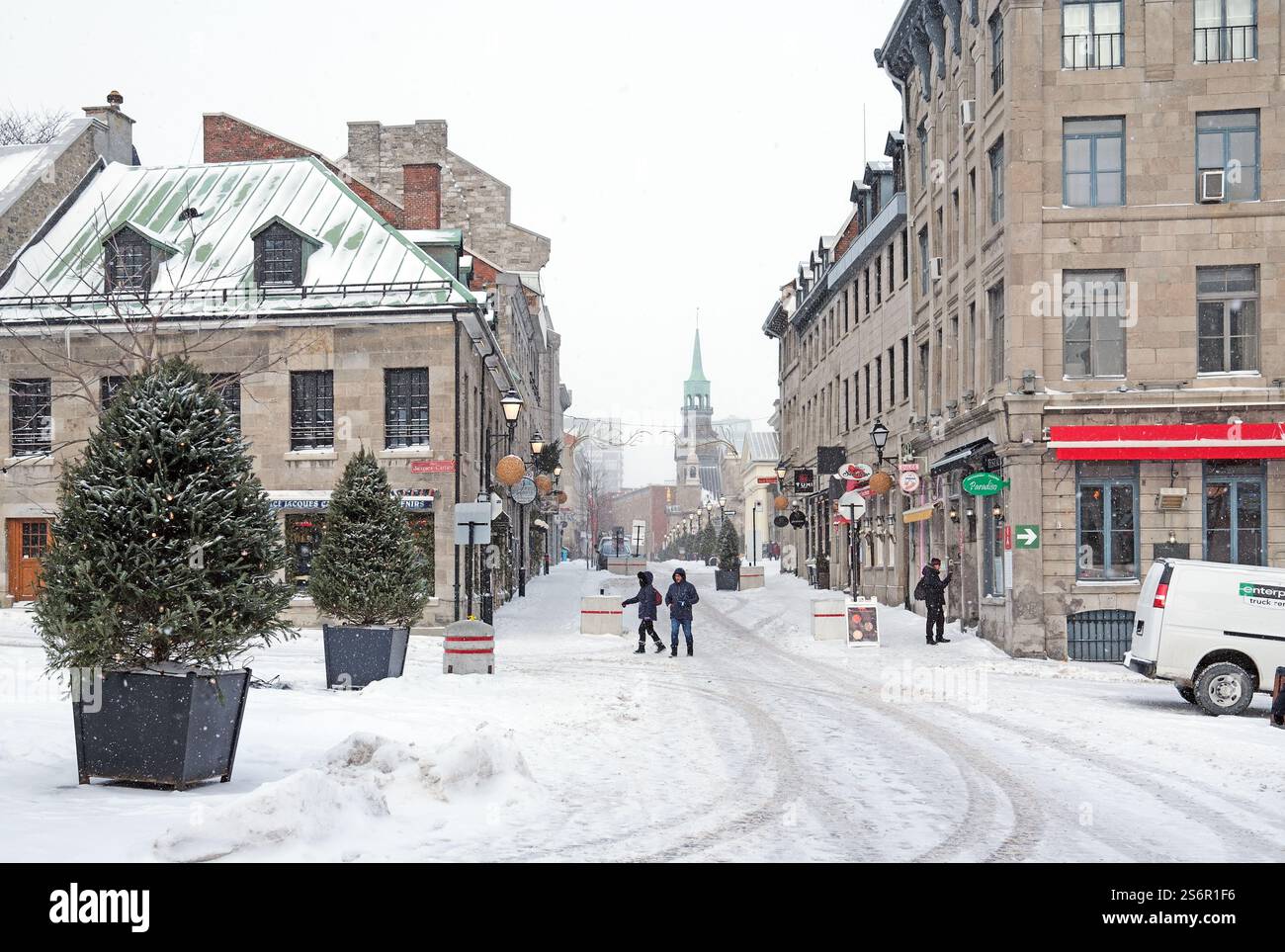 With the cold coming from the north, temperatures in Montréal, Canada ...