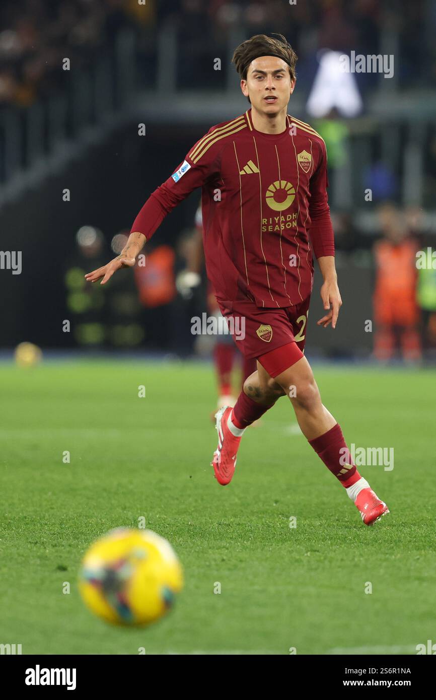 Rome, Italy. 17th Jan, 2025. Rome, Italy 17.01.2025 : Paulo Dybala of ...