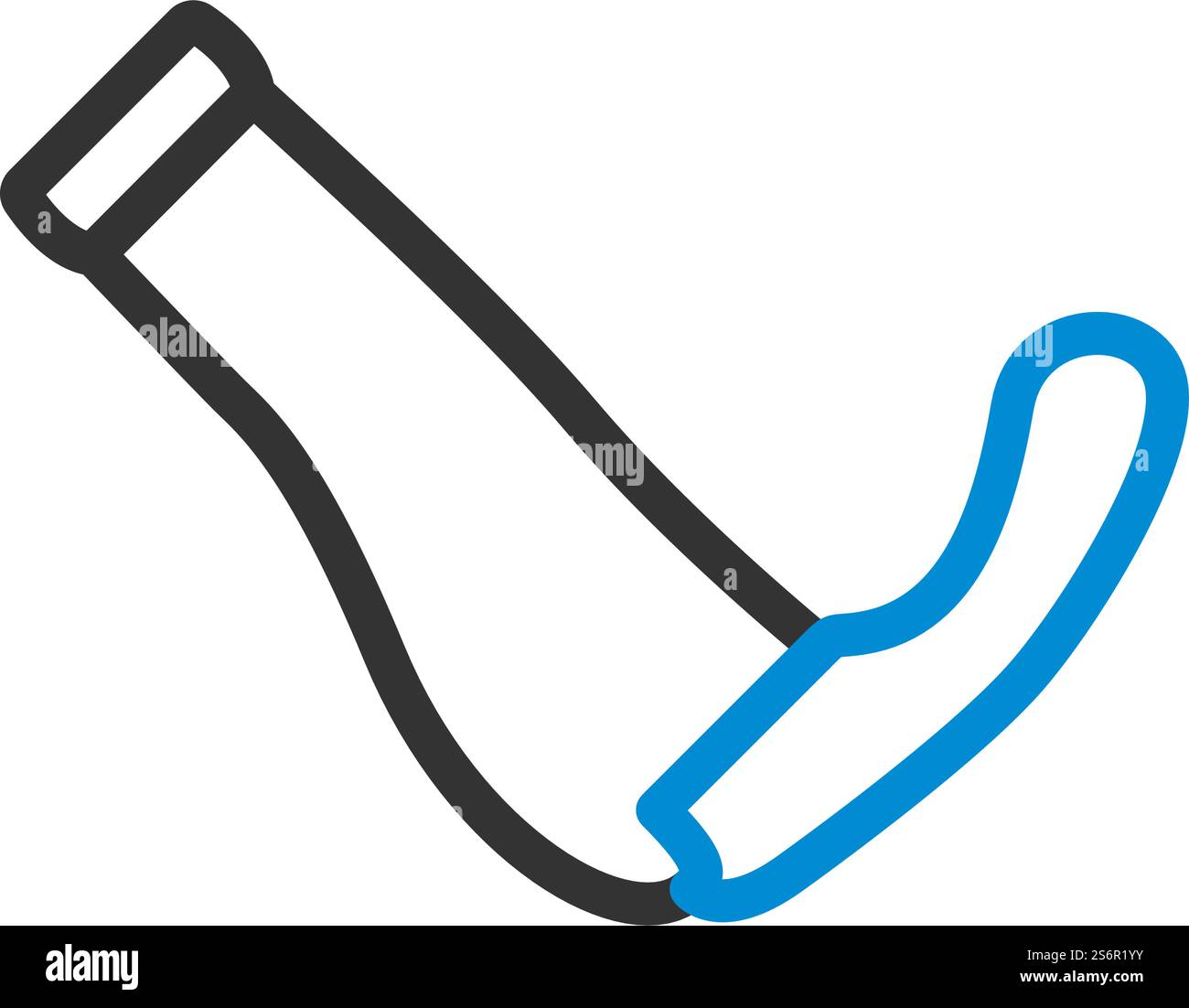 Bike Grips Icon. Editable Bold Outline With Color Fill Design. Vector ...