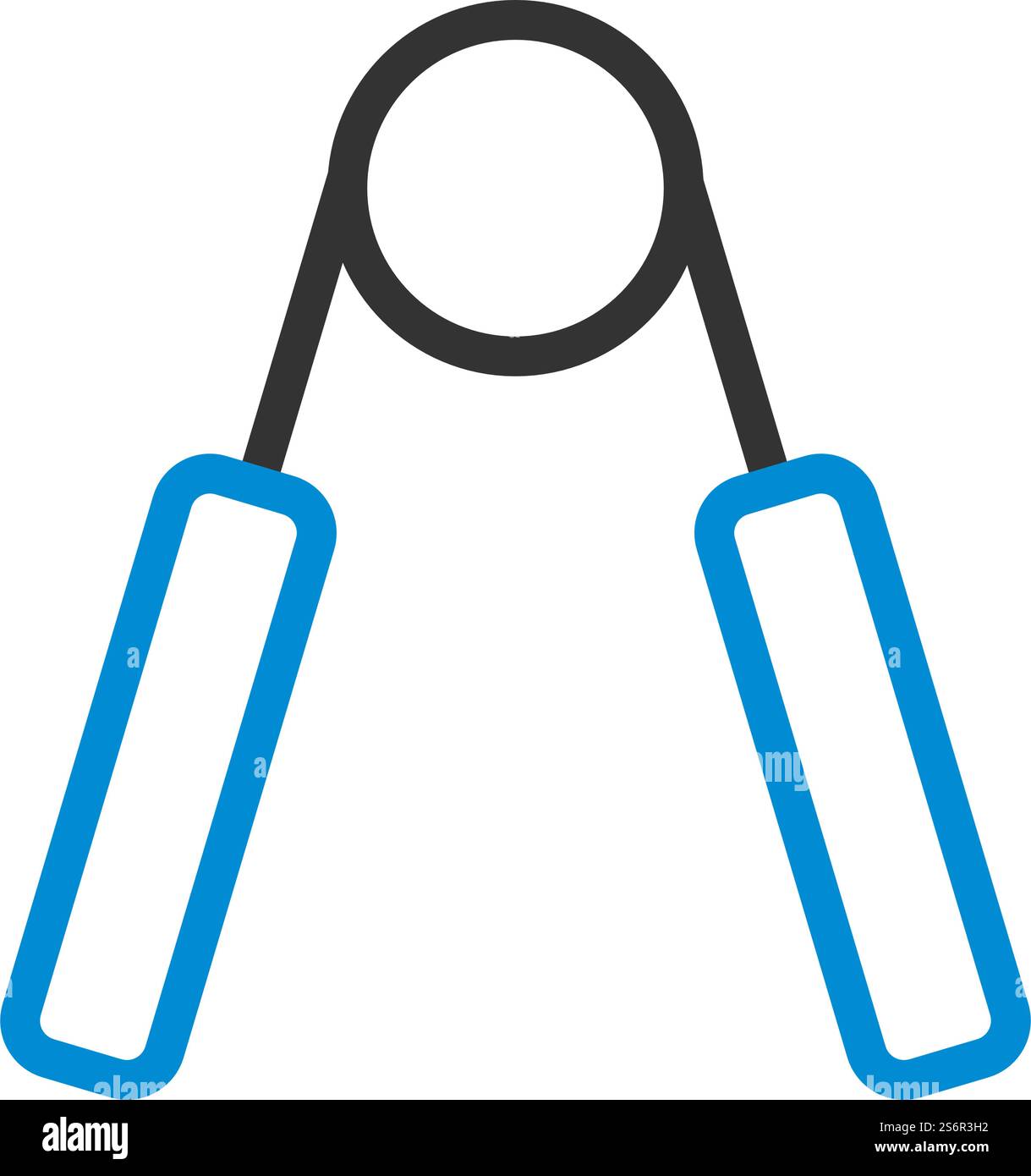 Icon Of Hands Expander. Bold outline design with editable stroke width ...