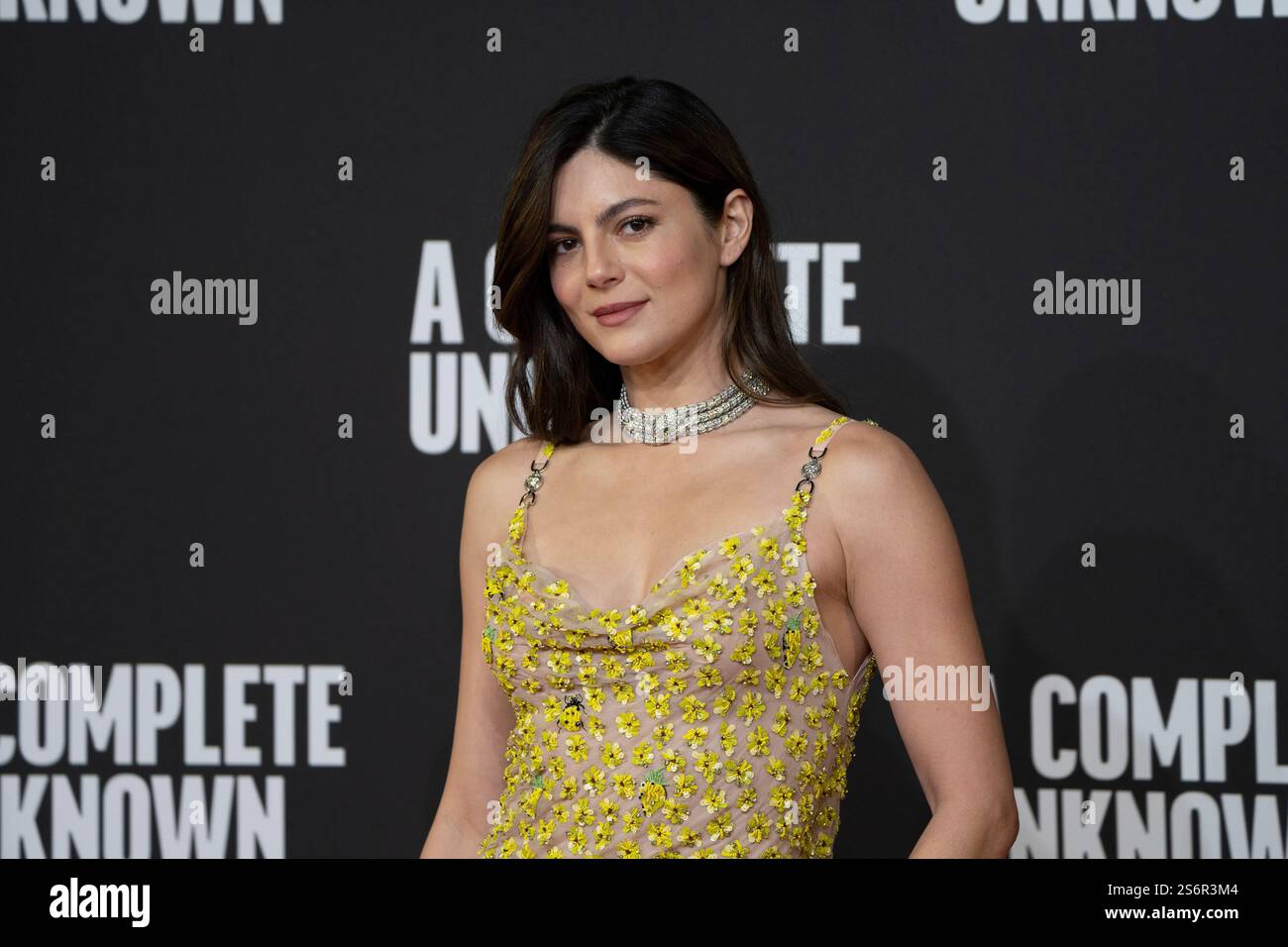 Rome, Italy, January 17, 2025 - Monica Barbaro attends at red carpet ...