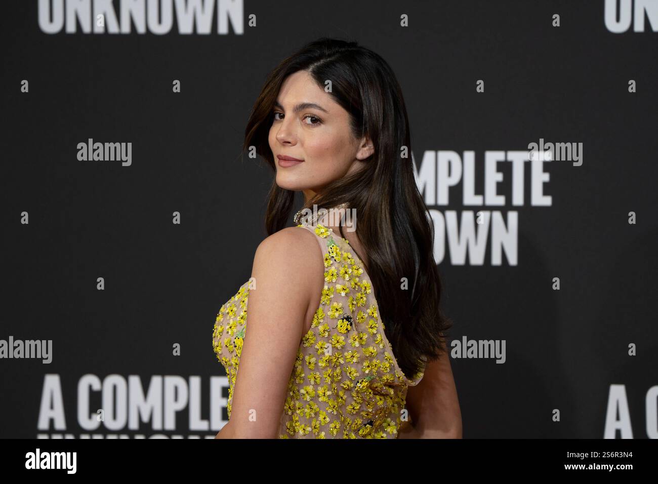 Rome, Italy, January 17, 2025 - Monica Barbaro attends at red carpet ...