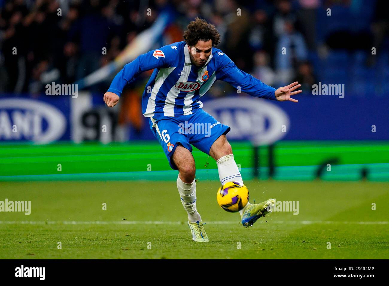 Leandro Cabrera of RCD Espanyol during the La Liga match between RCD ...