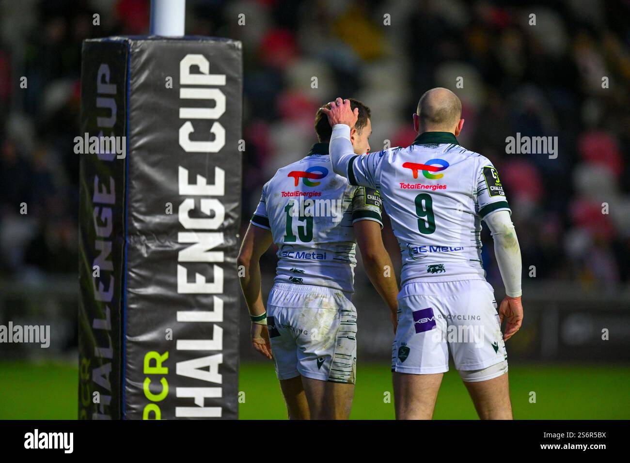 EPCR Challenge Cup Rodney Parade, Wales 12/01/2025 Dragons RFC v Pau ...