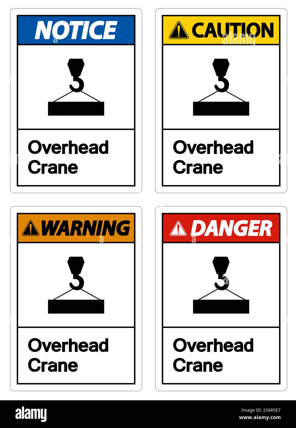 Overhead Crane Symbol Sign On White Background Stock Vector Image & Art ...