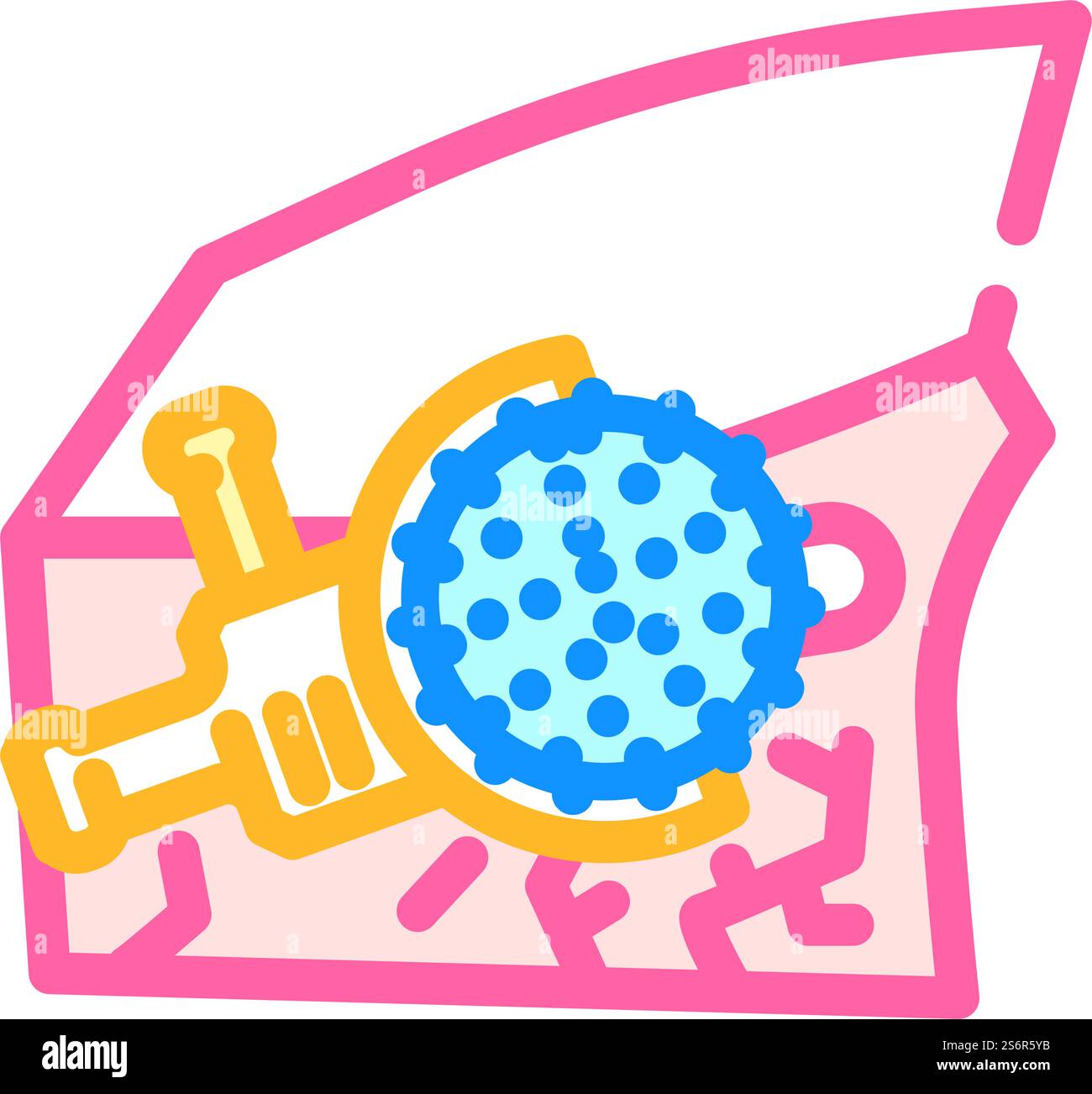 removing scratches color icon vector. removing scratches sign. isolated ...