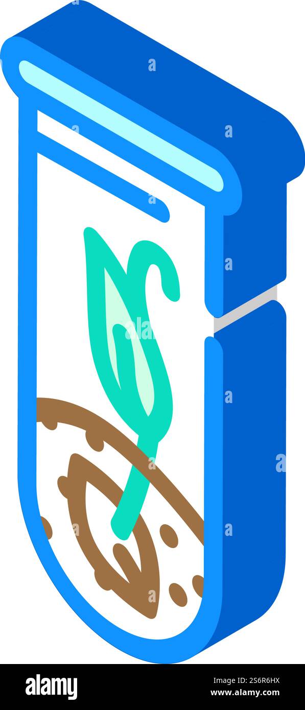 selection plant isometric icon vector. selection plant sign. isolated ...