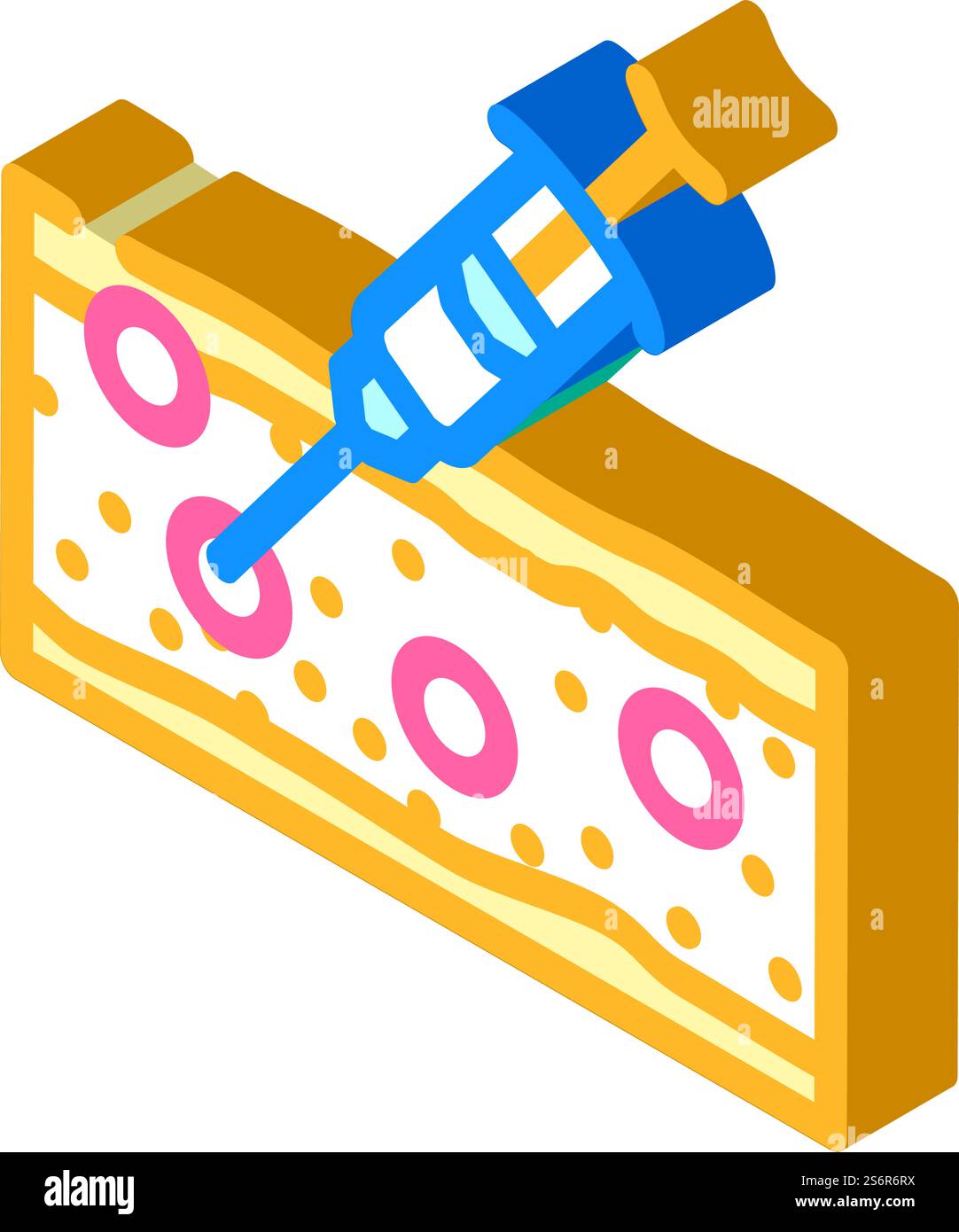 enzyme therapy isometric icon vector. enzyme therapy sign. isolated ...
