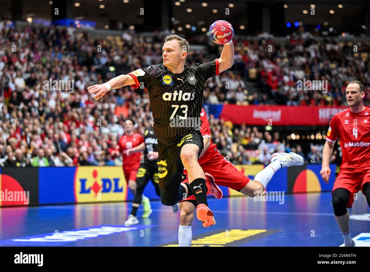 Timo Kastening of Germania Germany National team during IHF Men's ...