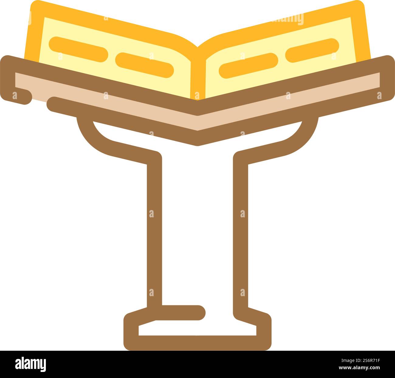 book for recommendations color icon vector. book for recommendations ...