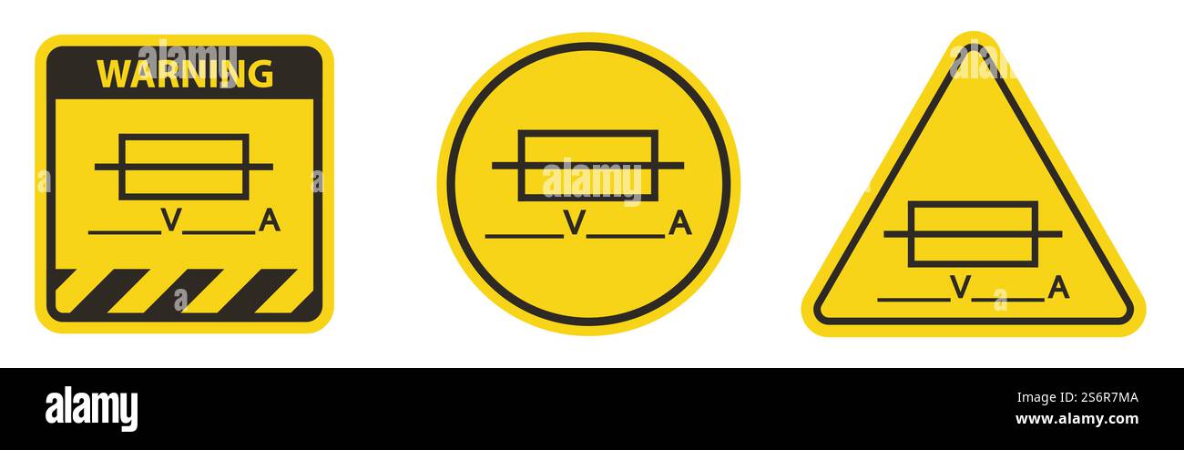 Fuse (Writable) Symbol Sign Isolate On White Background,Vector ...