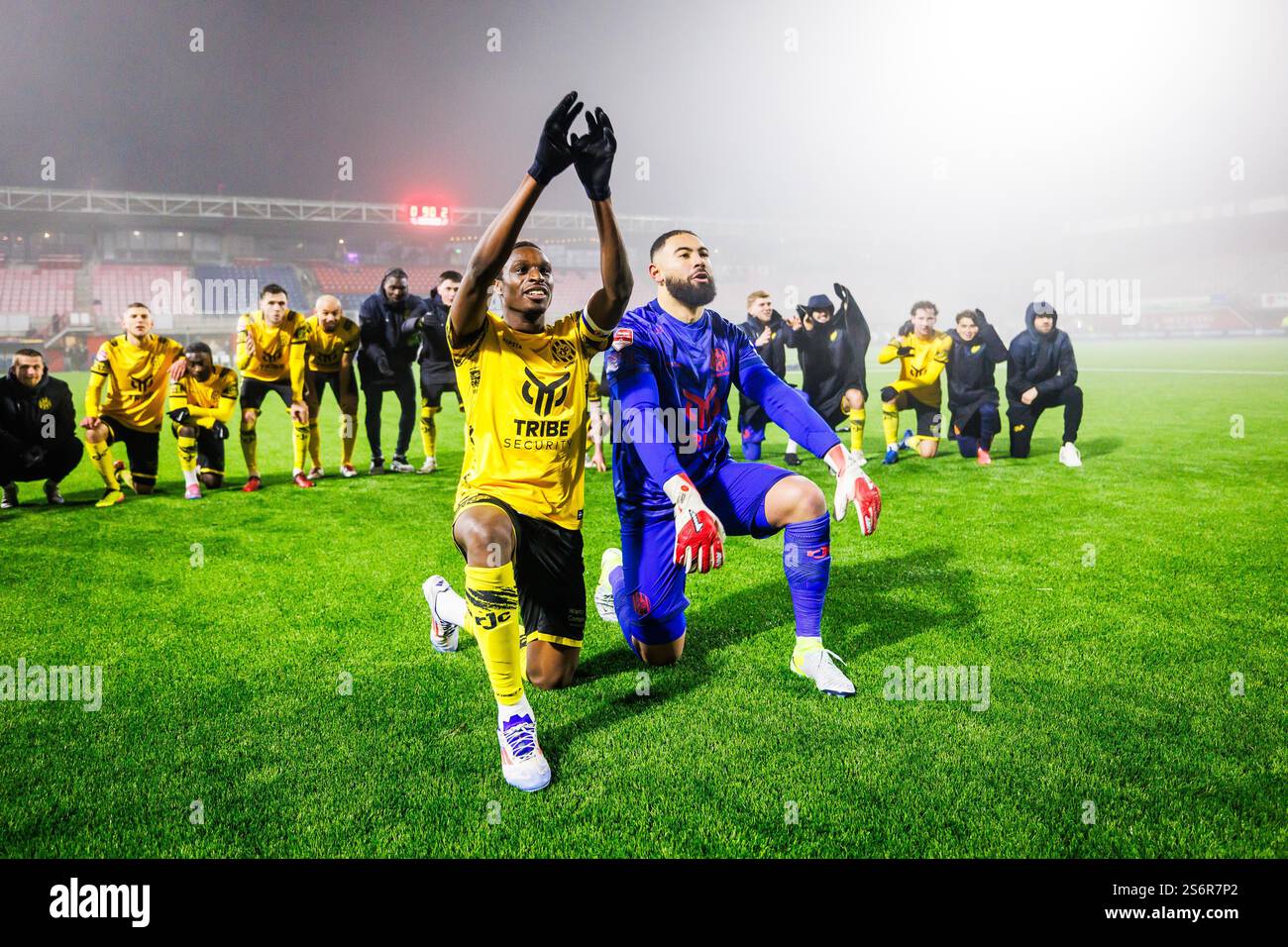 Oss, Netherlands. 17th Jan, 2025. OSS, 17-01-2025, Frans Heesen stadium ...