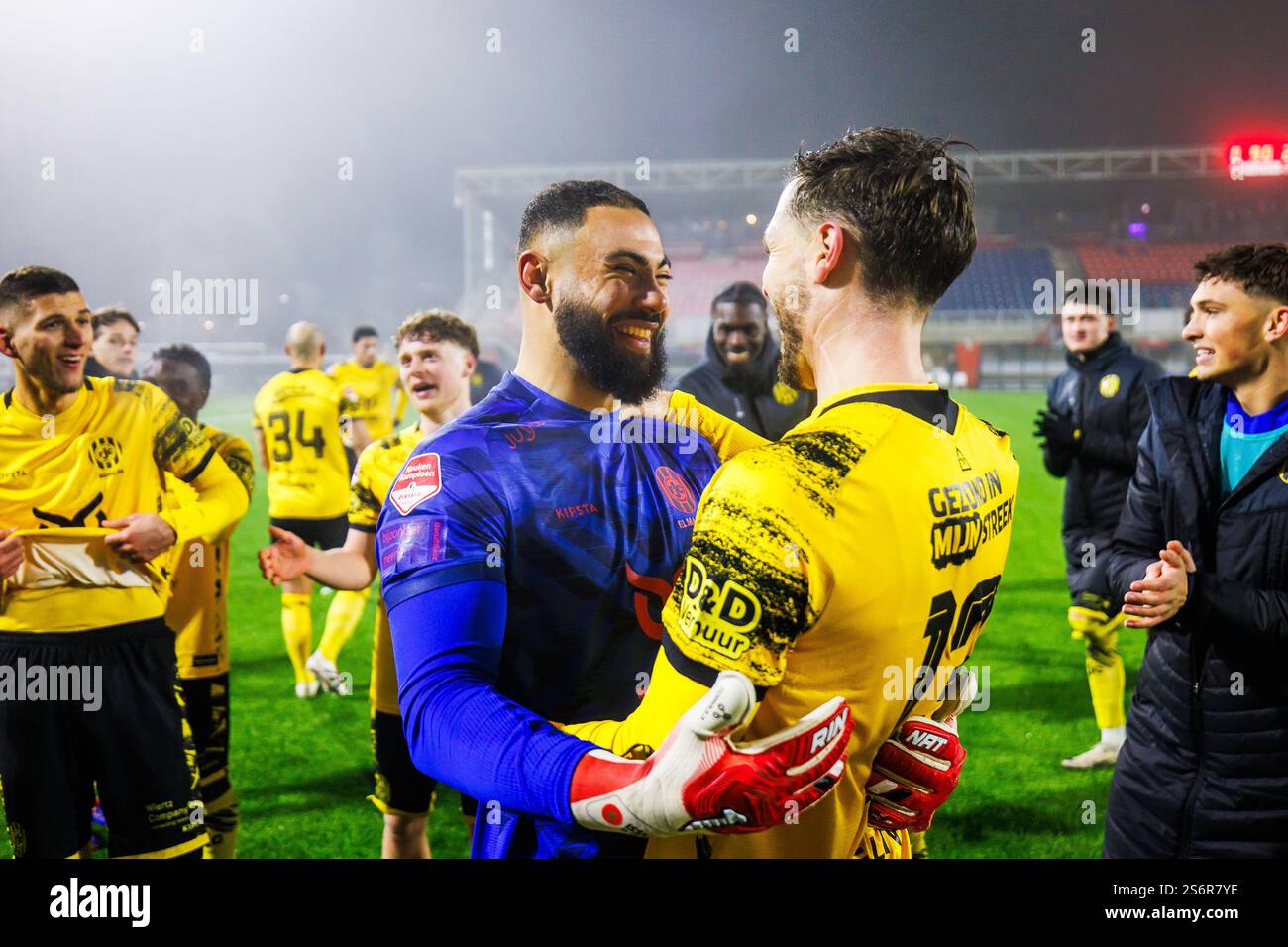 Oss, Netherlands. 17th Jan, 2025. OSS, 17-01-2025, Frans Heesen stadium ...
