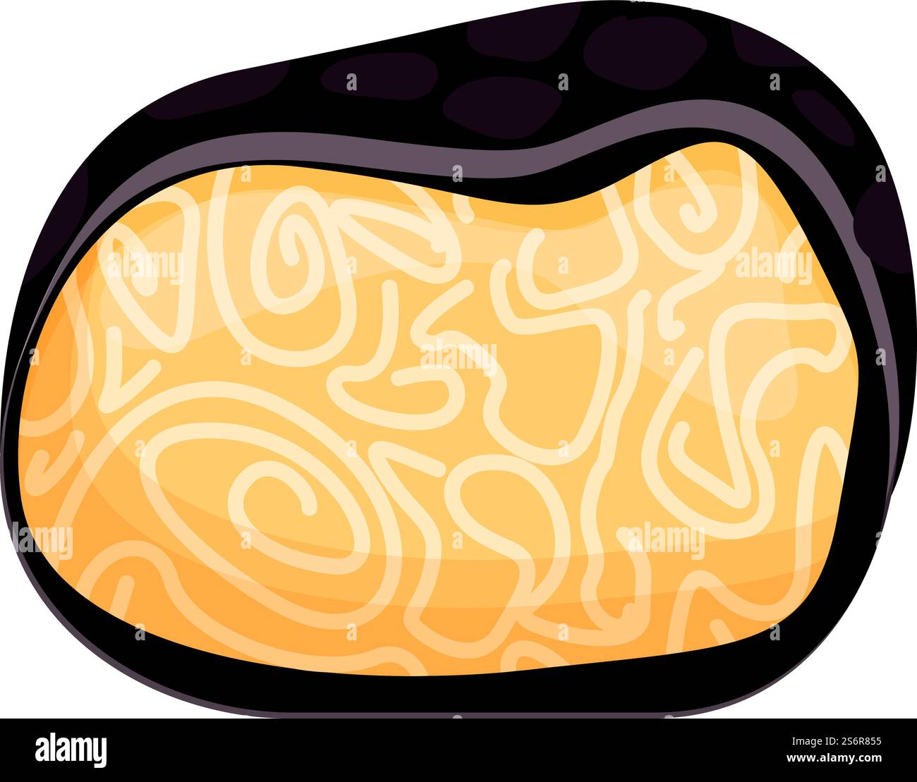 Delicacy truffle icon cartoon vector. Mushroom fungus. Cooking fungi ...