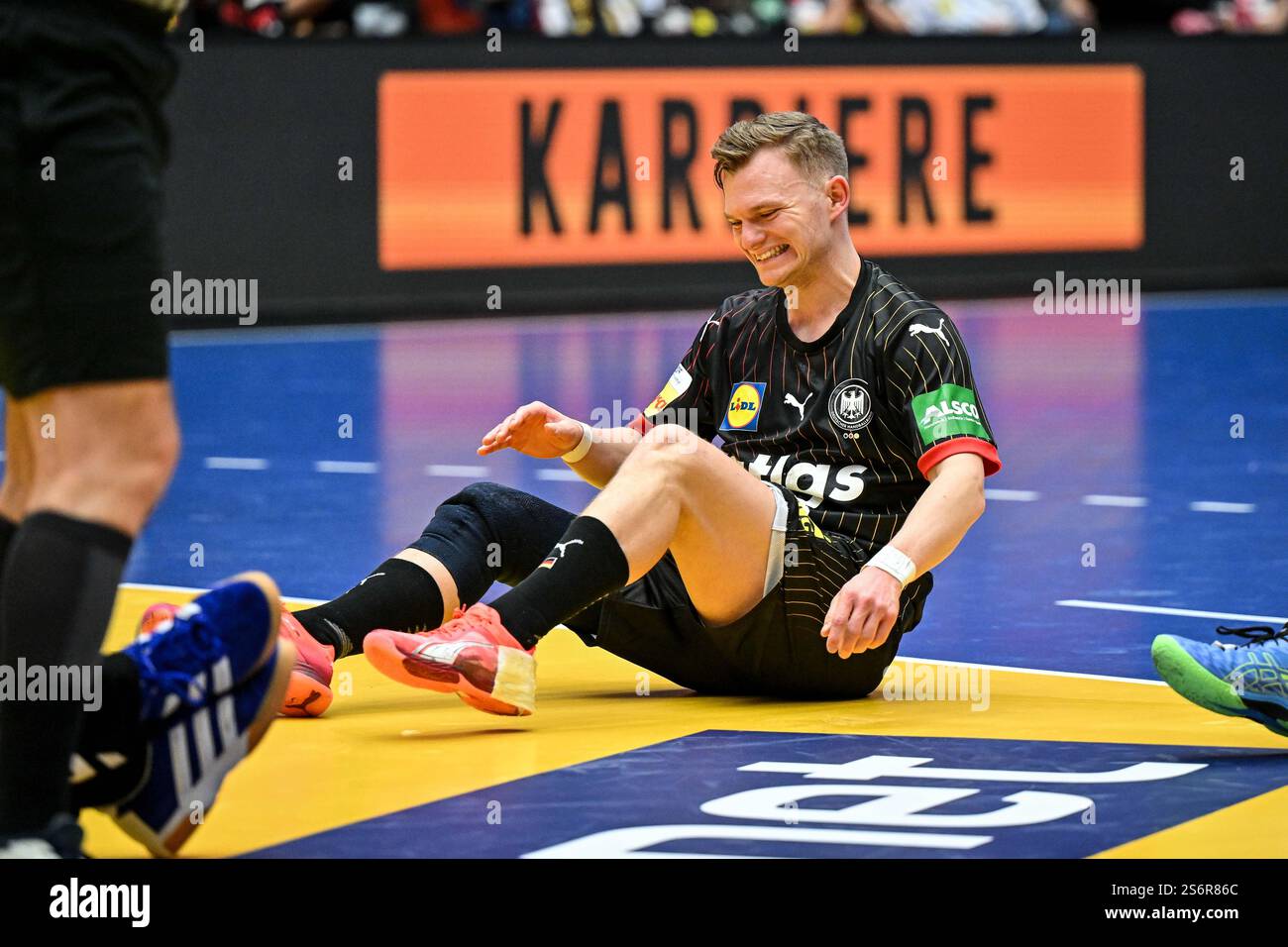 Timo Kastening of Germania Germany National team during IHF Men's ...