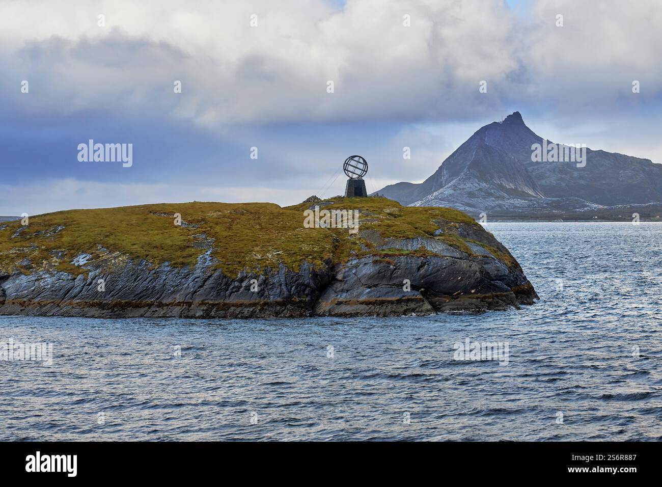 Cruise along the coast of Norway, crossing the Arctic Circle, globe as ...
