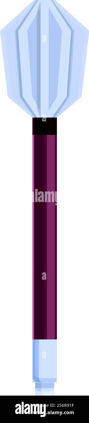 Mace icon cartoon vector. Magic weapon. Axe scepter mace. Mace icon ...