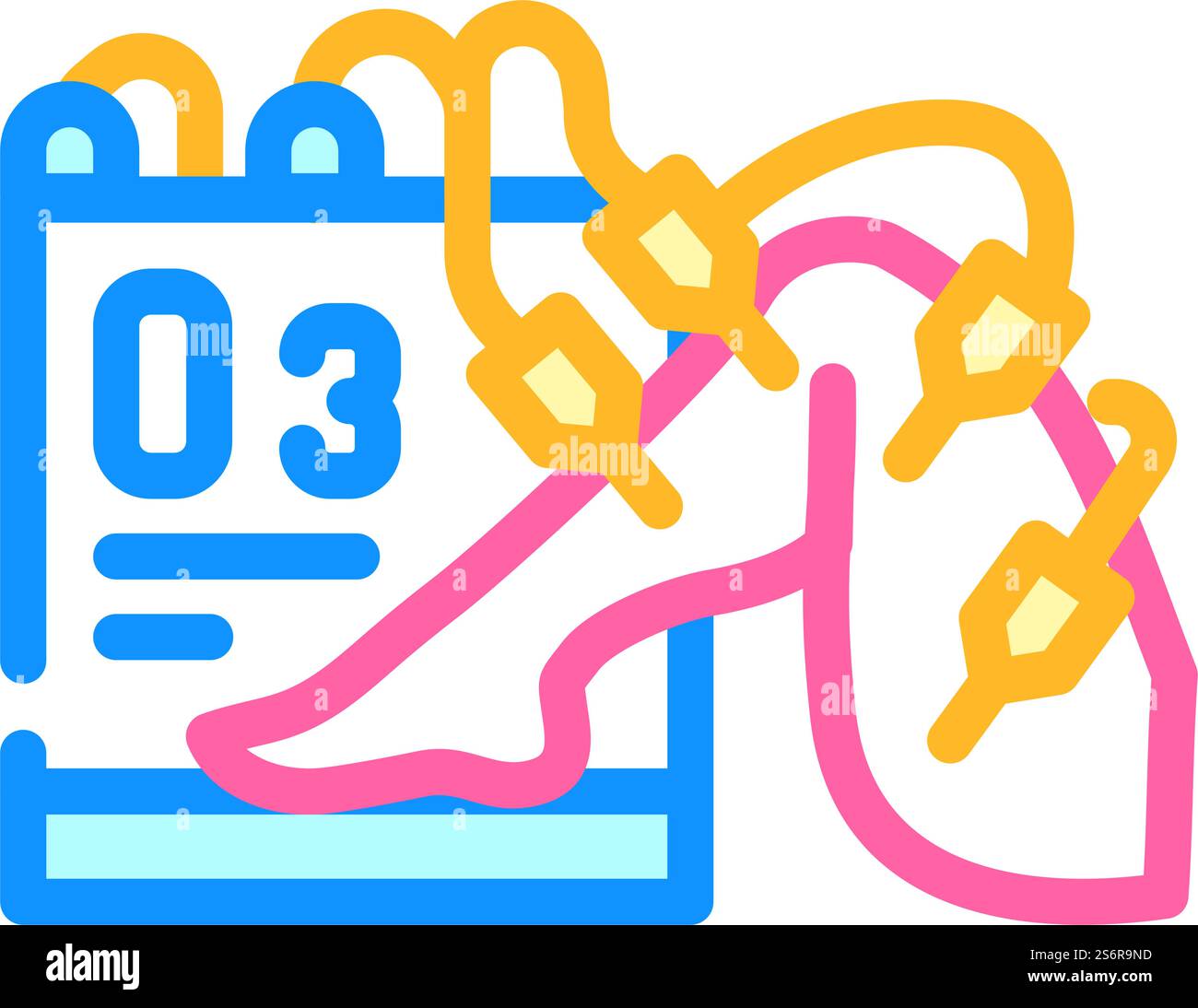ozone therapy color icon vector. ozone therapy sign. isolated symbol ...