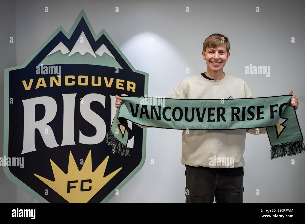 Vancouver, Canada. 17th Jan, 2025. Quinn is pictured during an ...