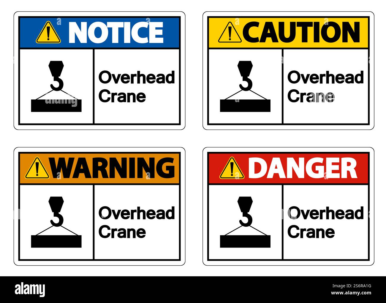 Overhead Crane Symbol Sign On White Background Stock Vector Image & Art ...