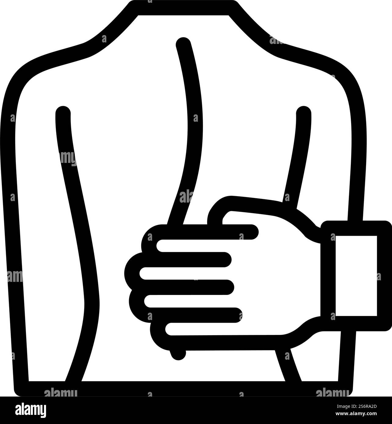 physiotherapy treatment line icon vector. physiotherapy treatment sign ...